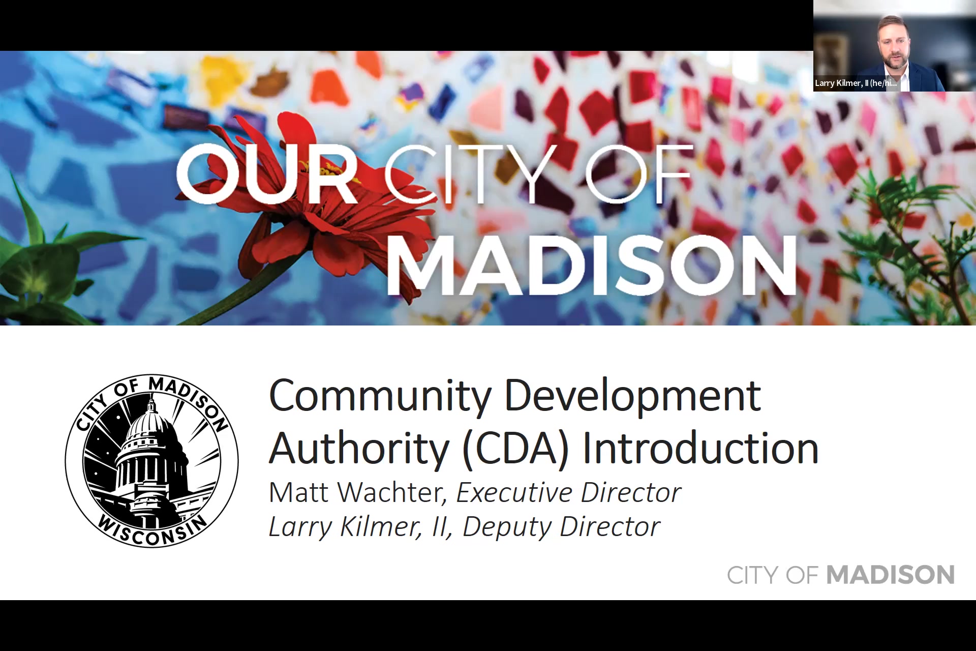 CDA: Agency Introduction