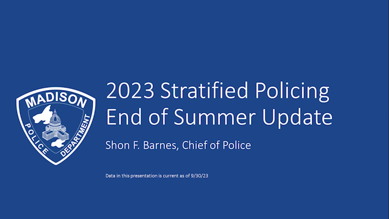 2023 Stratified Policing Mid-Year Update