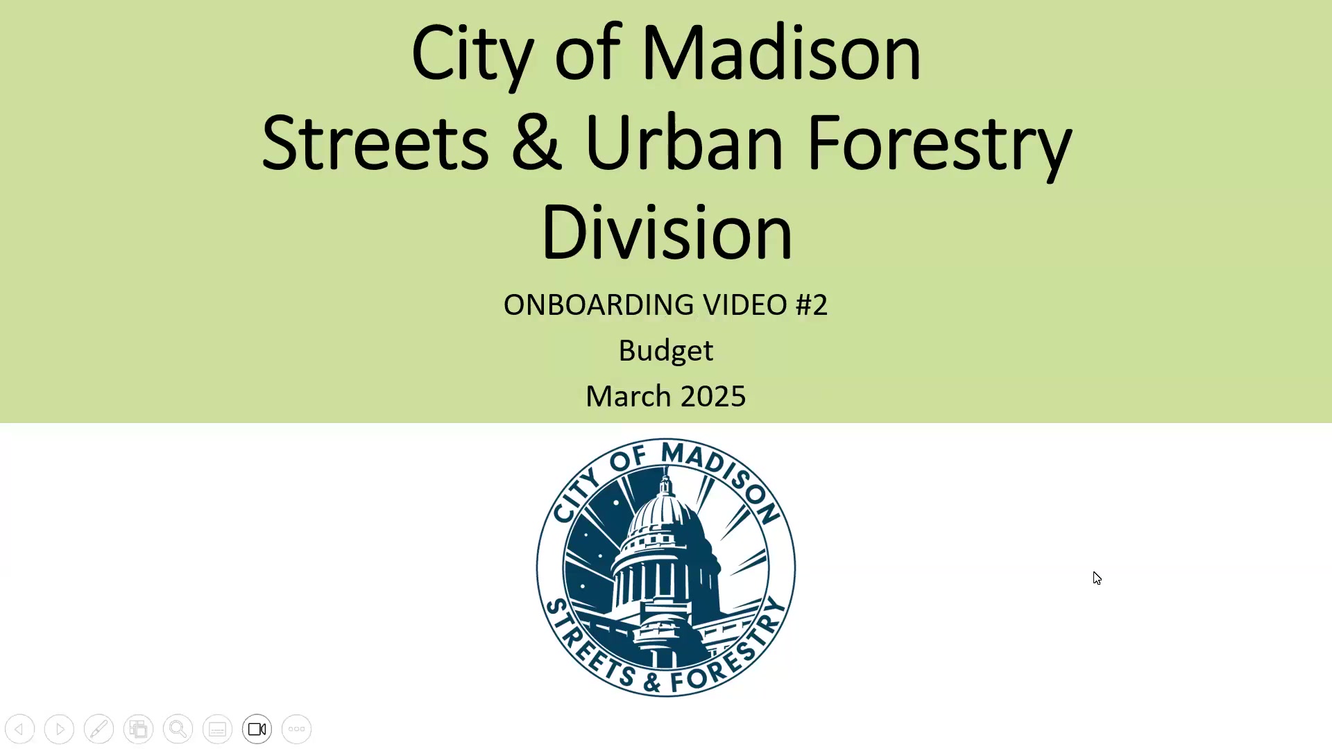 Streets & Urban Forestry Budget Overview: Streets & Urban Forestry 2025 ...