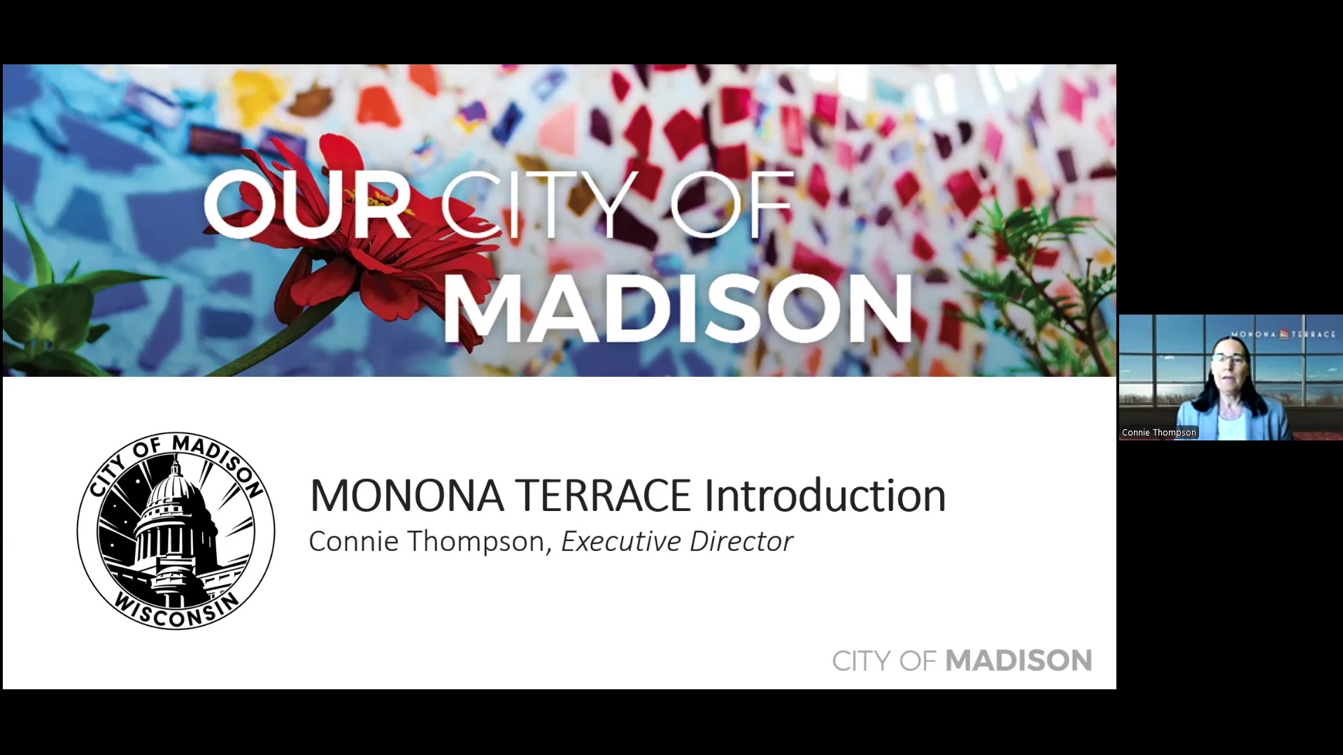 Monona Terrace - Introduction