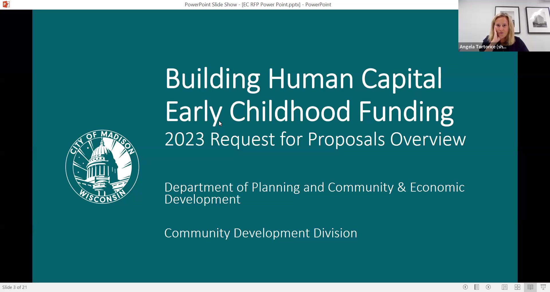 ECE RFP Workshop 7/31/2023 12:05 PM